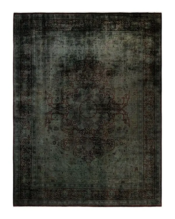 Bloomingdale'S Fine Vibrance M1260 Area Rug, 9'3 X 12 - Red