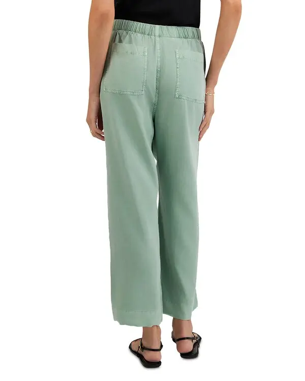 Bella Dahl Easy Pocket Wide Leg Cropped Pants