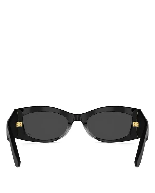 Dior Rectangle Sunglasses, 53mm