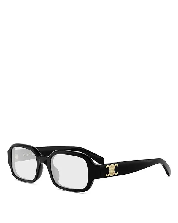 Celine Triomphe Rectangular Sunglasses - Dark Havana/brown Lens