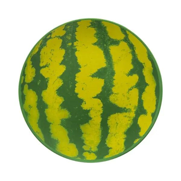 LULU POWERS Coupe Dinner Plate - Watermelon