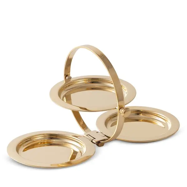 LULU POWERS Folding Three-plate Server