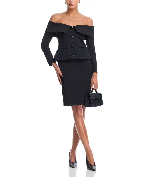 L'Agence Olyvia Pencil Skirt
