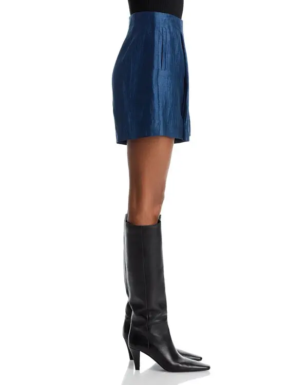 L'Agence Hadleigh Shorts - Deep Sea Blend