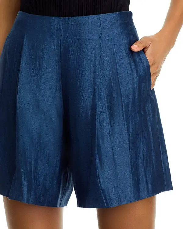 L'Agence Hadleigh Shorts - Deep Sea Blend