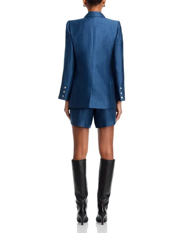 L'Agence Hadleigh Shorts - Deep Sea Blend