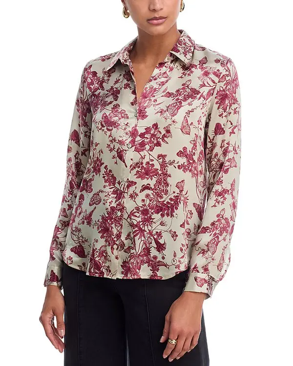 L'Agence Tyler Silk Blouse