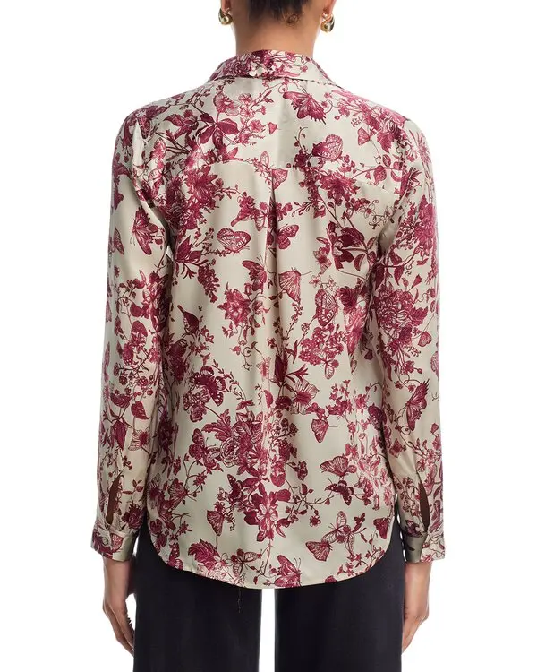 L'Agence Tyler Silk Blouse
