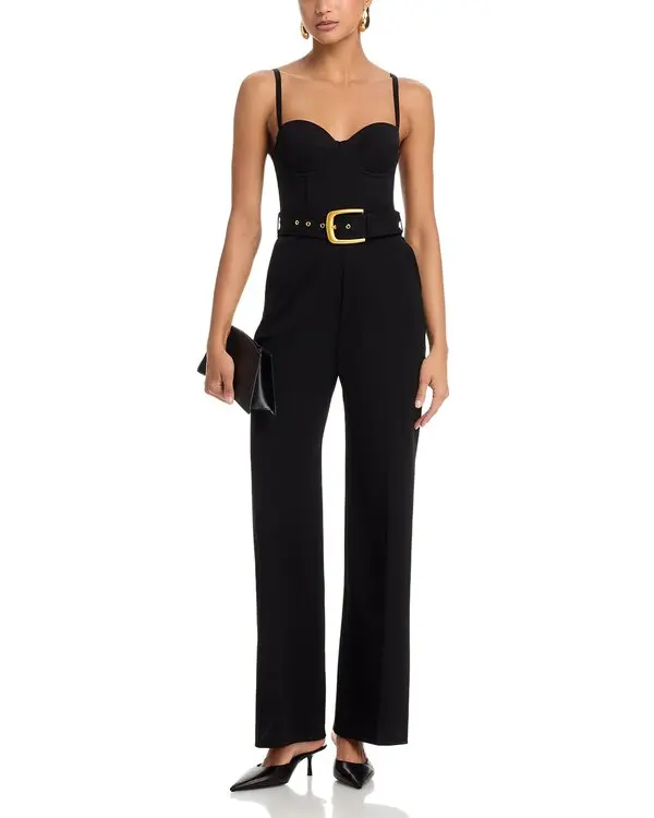L'Agence Jessa Bustier Tailored Jumpsuit