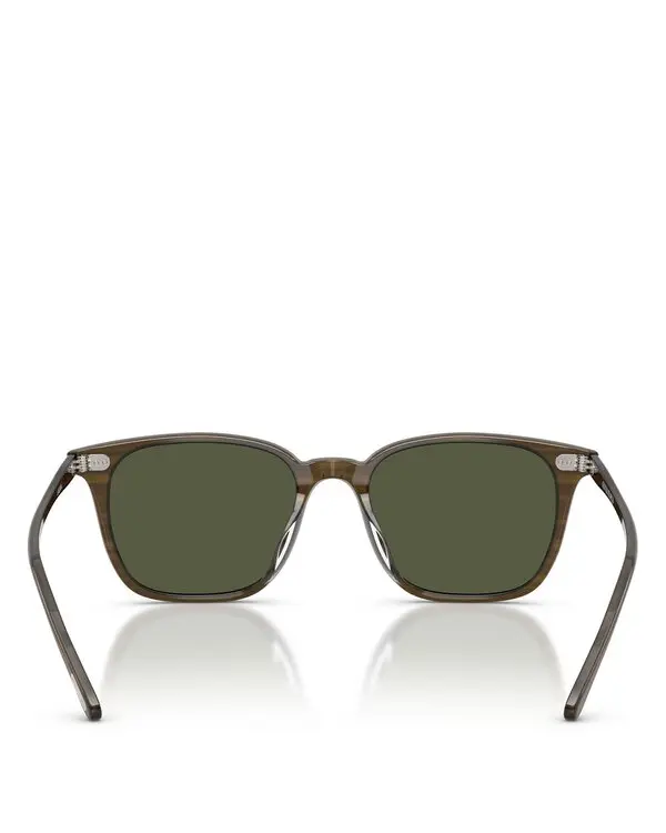 Oliver Spencer Laedin Square Sunglasses - Black
