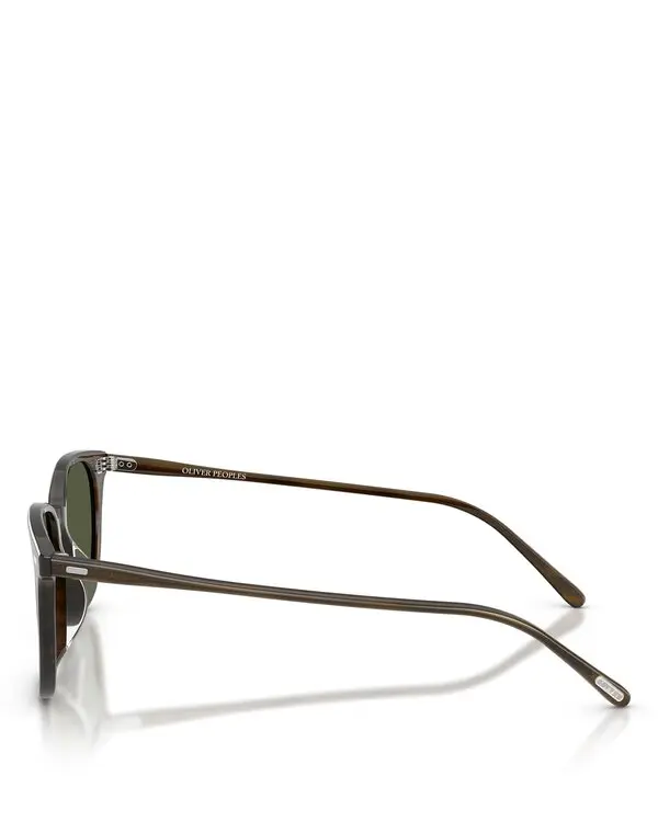 Oliver Spencer Laedin Square Sunglasses - Black