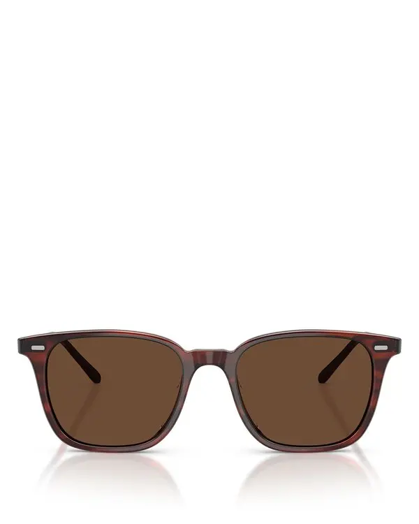 Oliver Spencer Laedin Square Sunglasses - Tortoise