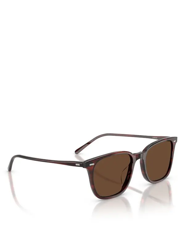 Oliver Spencer Laedin Square Sunglasses - Tortoise