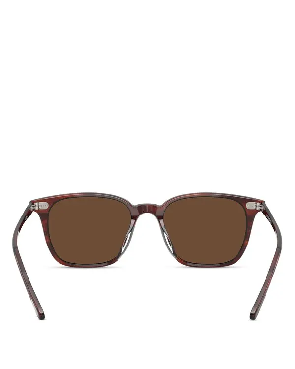 Oliver Spencer Laedin Square Sunglasses - Tortoise