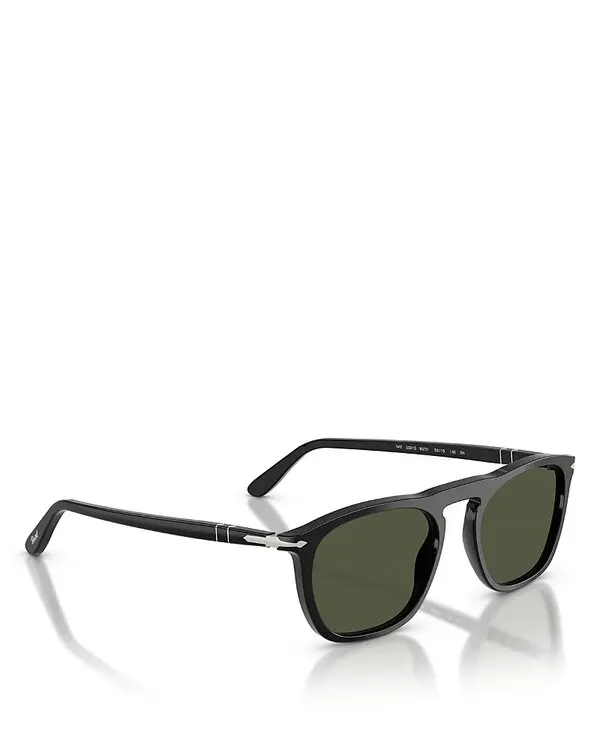 Persol Gae Square Sunglasses 55mm - Black