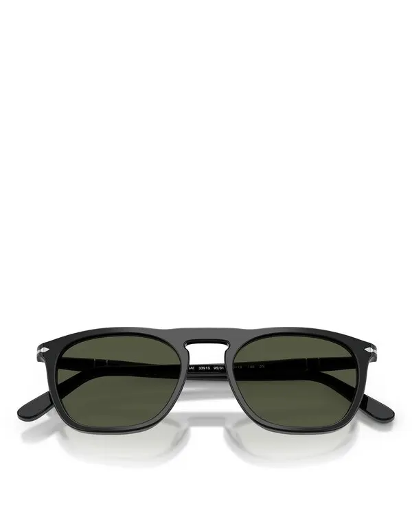 Persol Gae Square Sunglasses - Black