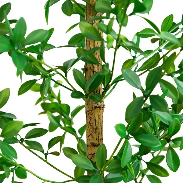 NEARLY NATURAL 4' Artificial Shady Lady Black Olive Tree