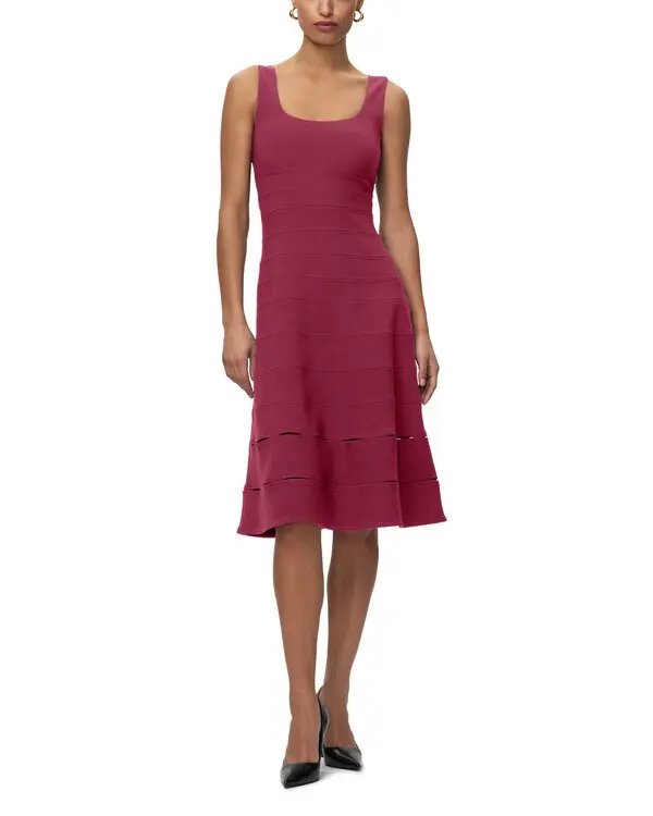 Herve Leger Zinnia Bandage Dress - Camellia
