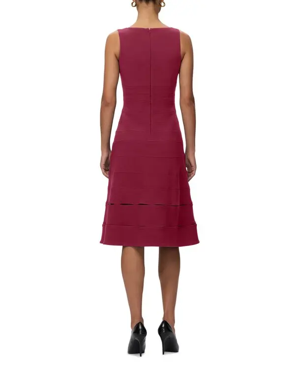 Herve Leger Zinnia Bandage Dress - Camellia