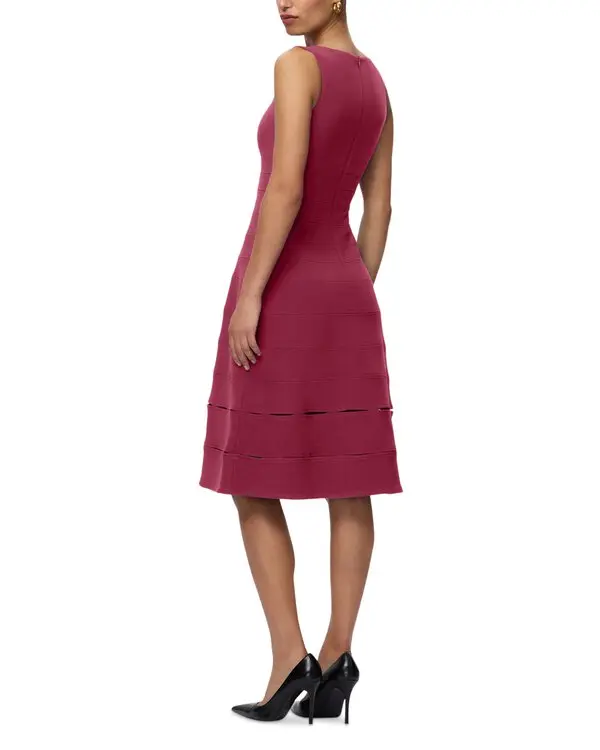 Herve Leger Zinnia Bandage Dress - Camellia