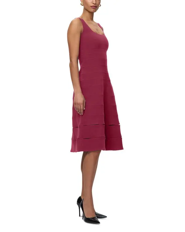 Herve Leger Zinnia Bandage Dress - Camellia