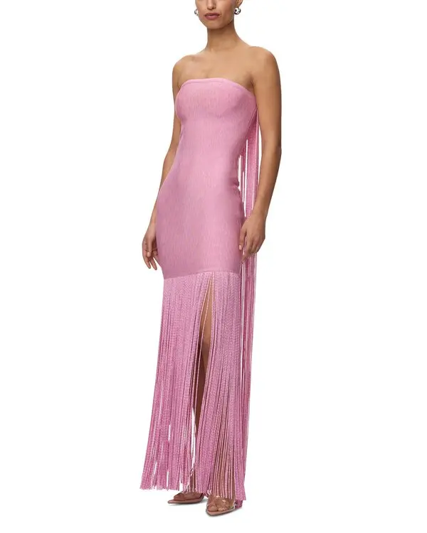pink herve leger dress THE RED CARPET DRESS  HERV LGER