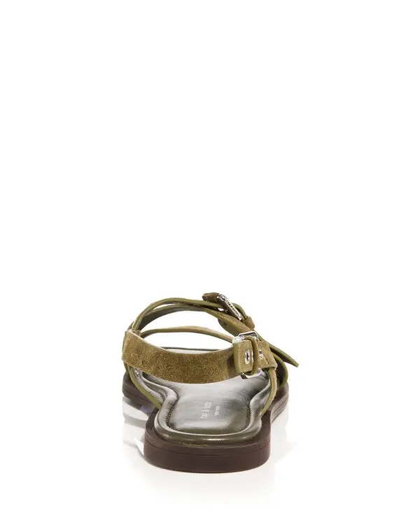 Rag & Bone Harlow Sandals - Olive Suede