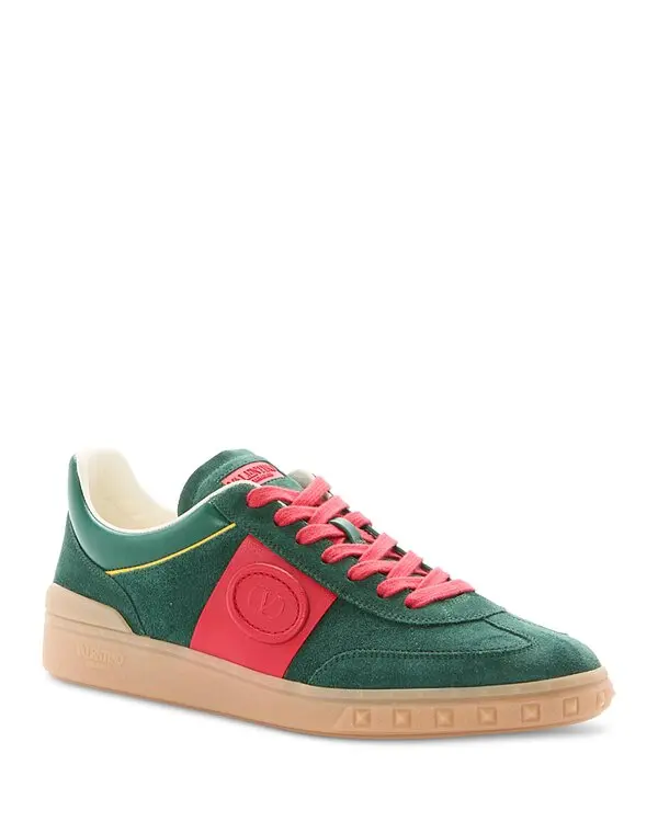 Valentino Garavani Suede Low Top Sneakers - Multi
