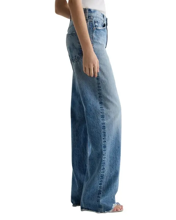 Ag Billie Relaxed High Rise Straight Jeans