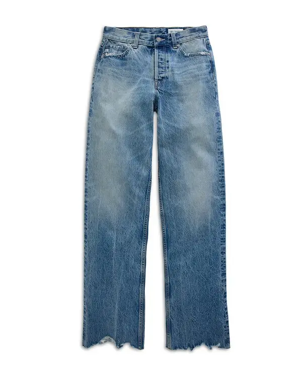 Ag Billie Relaxed High Rise Straight Jeans