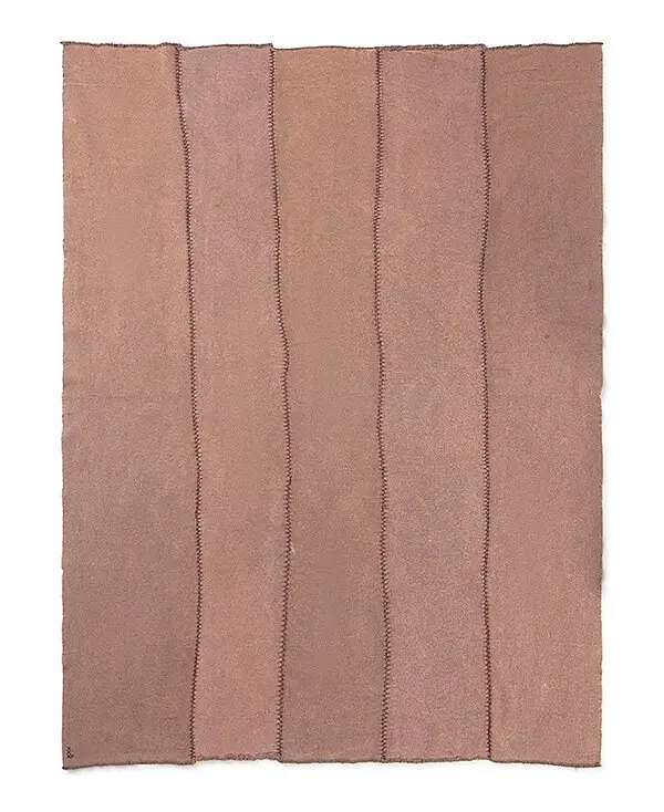 LORENA CANALS Stonewashed Canvas Washable Stonewashed Rug Soil 5'4x6'8 Area Rug - Brown