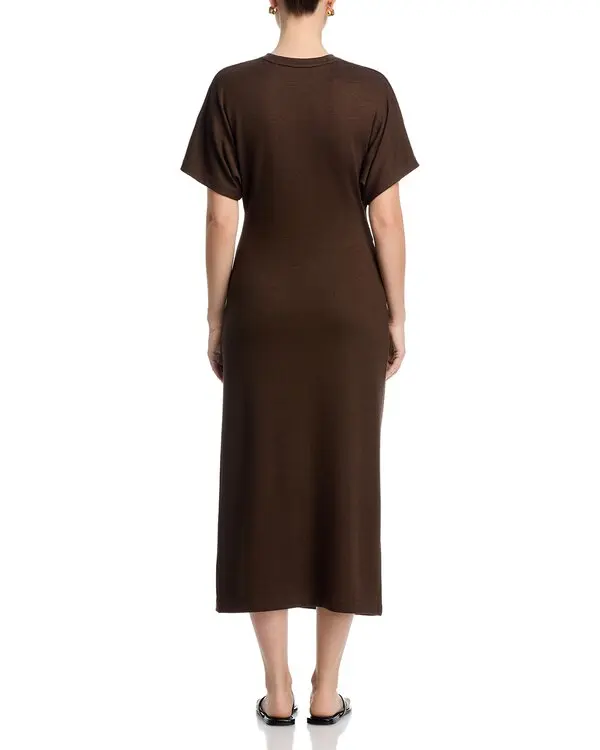 Vince Ruched Midi Dress - Willow