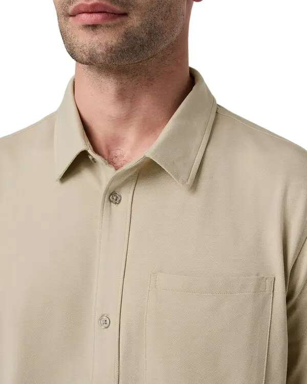 Vuori Knit Oxford Pocket Shirt - Trench