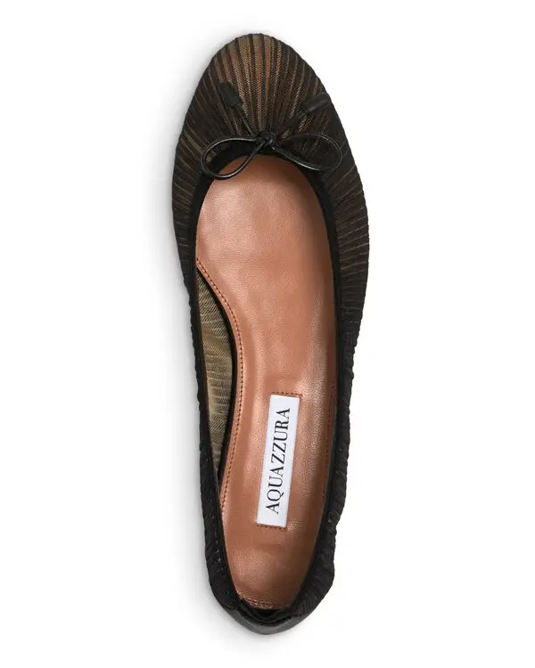 AQUAZZURA Voille Ballet Flats