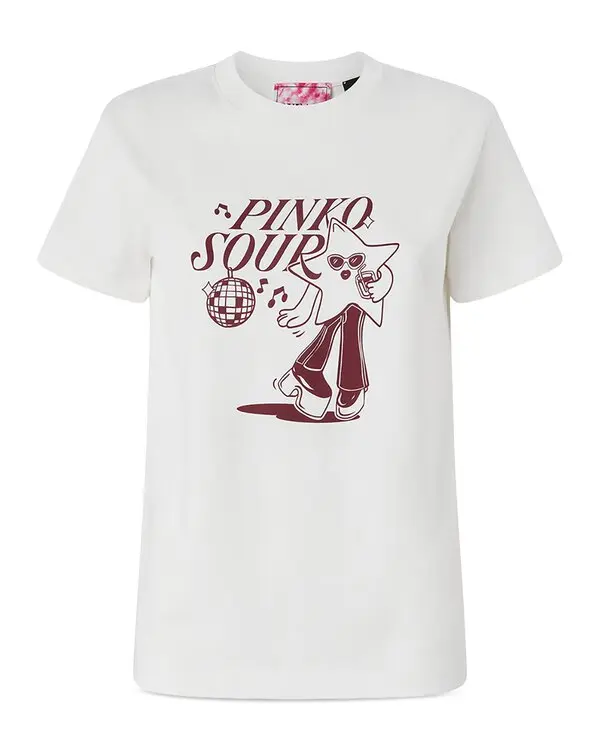 Pinko Trapani High Trim Tee
