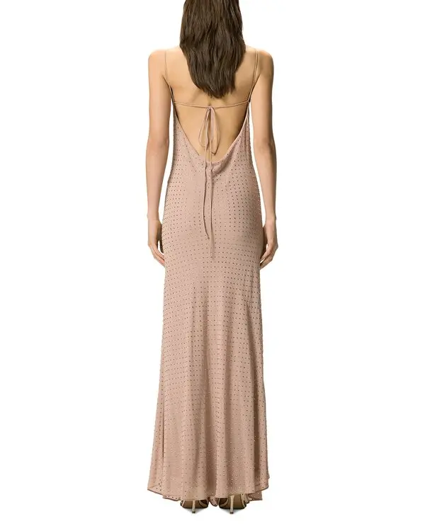 Pinko Farro Georgette Slip Dress