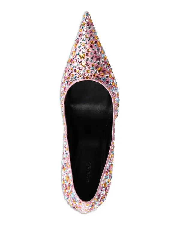 Balenciaga Embellished Pointed Pumps