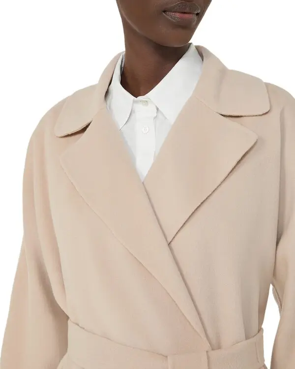 Max Mara Civada Midi Robe Coat - Sand