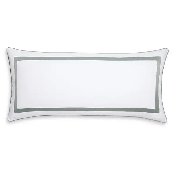 MATOUK Louise Pique Lumbar Pillow Exclusive - Celadon