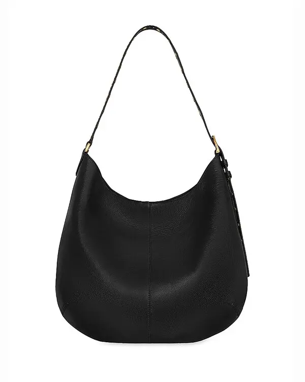 Rebecca Minkoff Naomie Leather Hobo Bag - Black