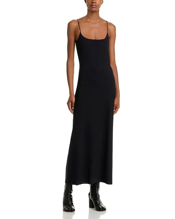 MAISON MARGIELA Scoop Neck Maxi Dress