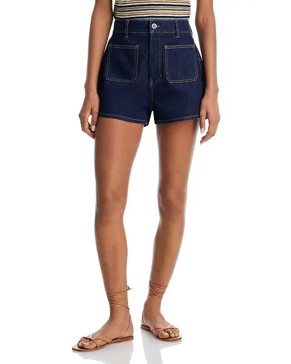 Veronica Beard Elijah Patch Pocket Shorts