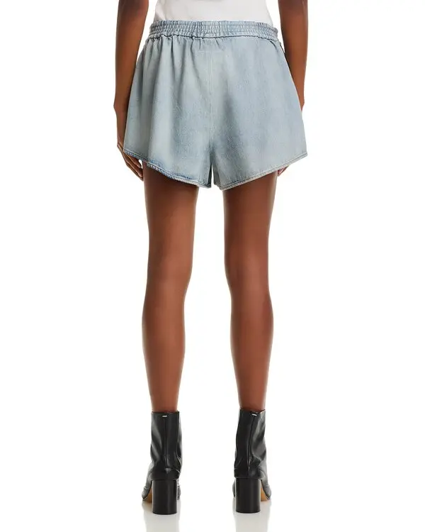 MAISON MARGIELA Distressed Denim Shorts - Light/blue