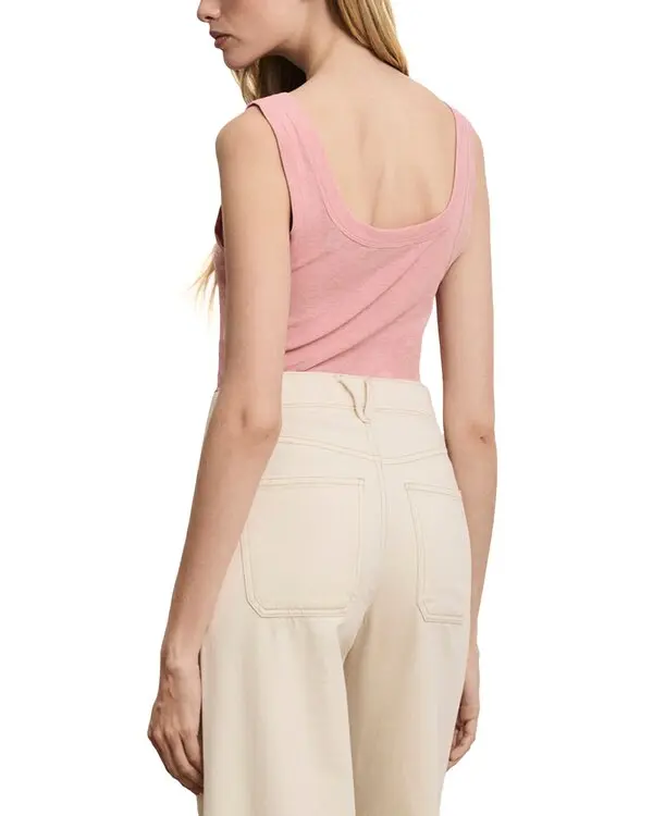 Veronica Beard Belvedere Tank Top - Petal