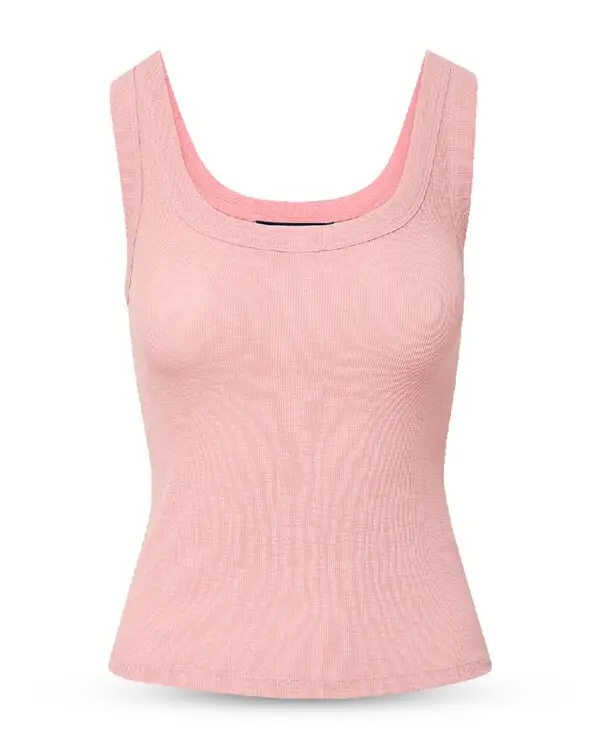 Veronica Beard Belvedere Tank Top - Petal