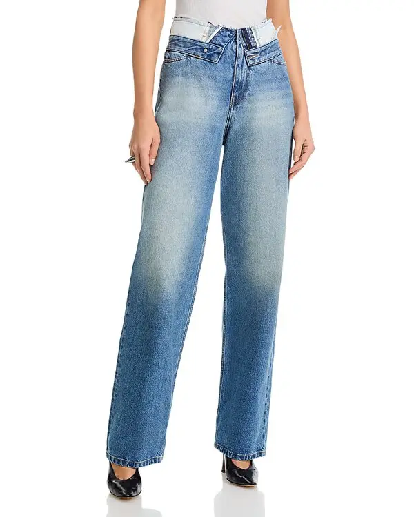 MAISON MARGIELA High-rise Straight Leg Jeans