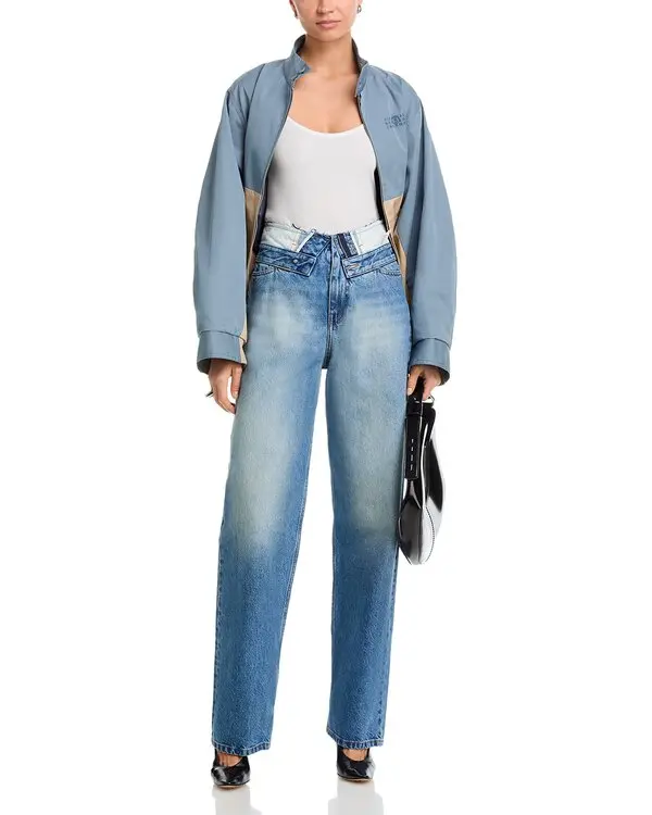 MAISON MARGIELA High-rise Straight Leg Jeans