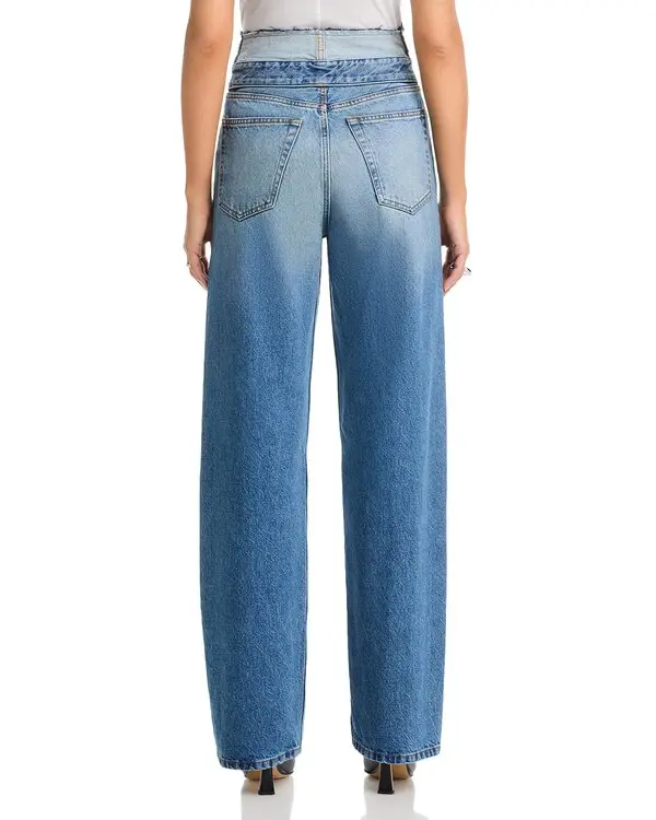 MAISON MARGIELA High-rise Straight Leg Jeans
