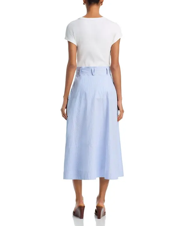 Veronica Beard Belmar Mixed Media Dress