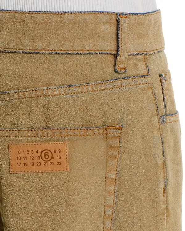 MAISON MARGIELA Coated Straight Leg Pants